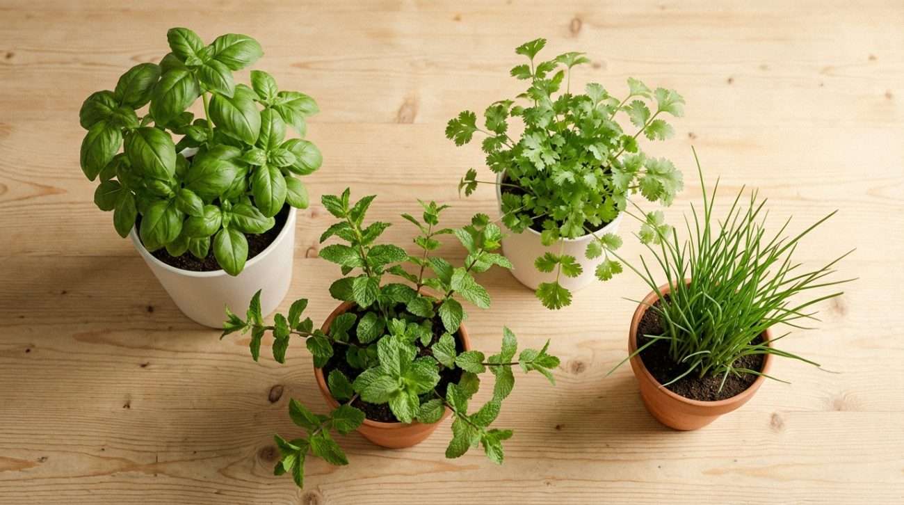 How to Set Up an Indoor Herb Garden with a Grow Light (Complete ...